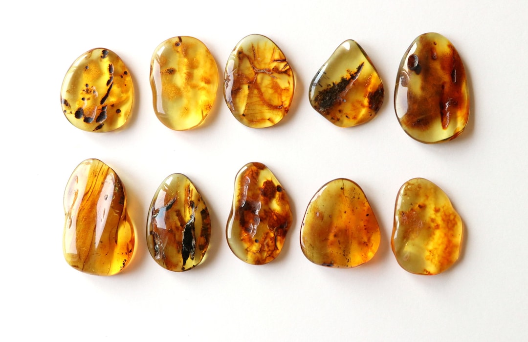 10 Massive Pieces, Polished Amber Stones, Wholesale Amber, Souvenir ...