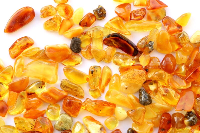 Small Amber Stones, Genuine Baltic Amber, Small Amber Pieces, Polished ...