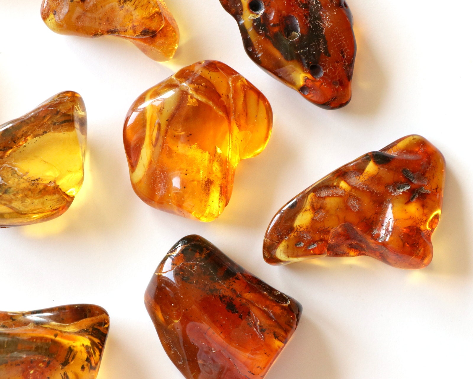 10 Large Amber Nuggets, Amber Stones, Amber Material, Amber Pieces ...