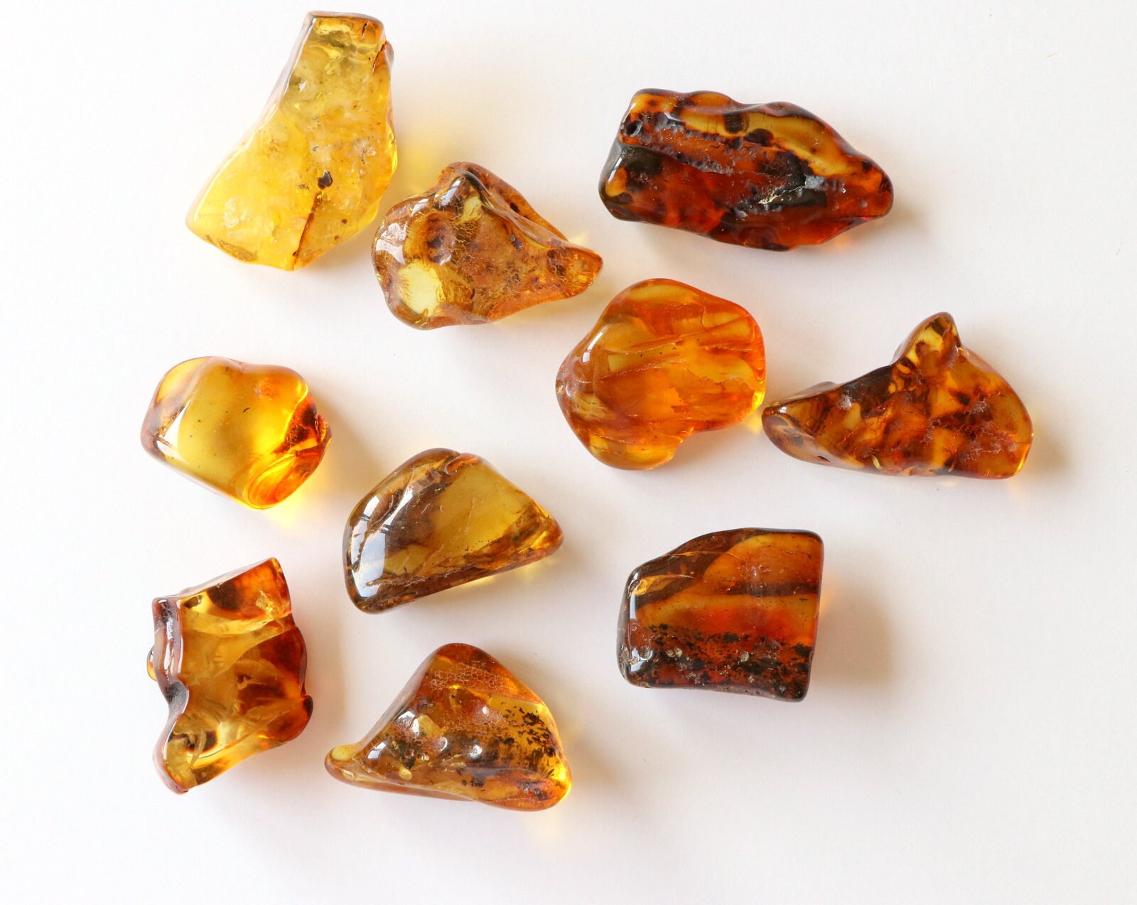 10 Large Amber Nuggets, Amber Stones, Amber Material, Amber Pieces ...