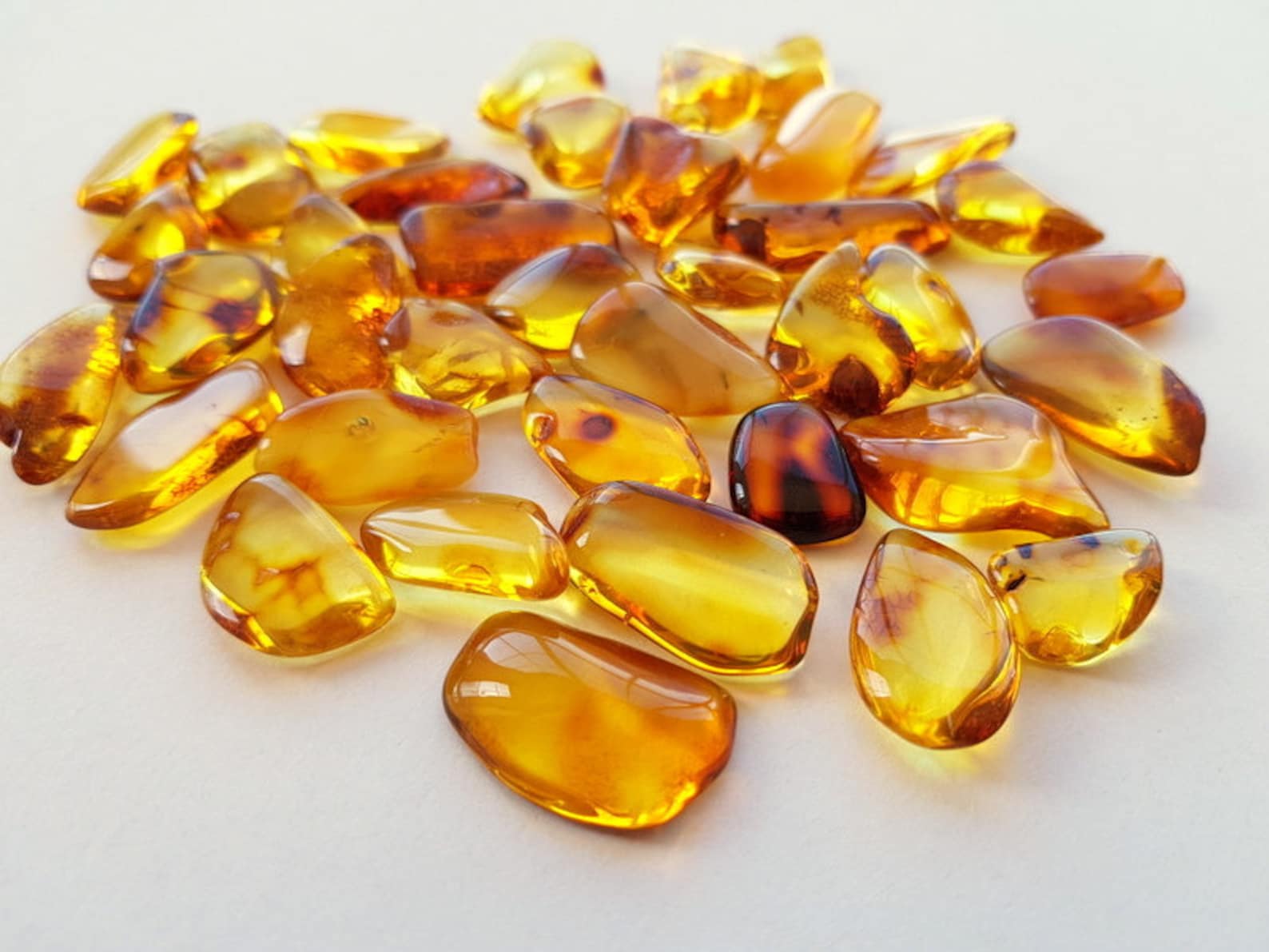 50 G. of EXTRA CLEAN AMBER, Natural Baltic Amber, High Quality Amber ...