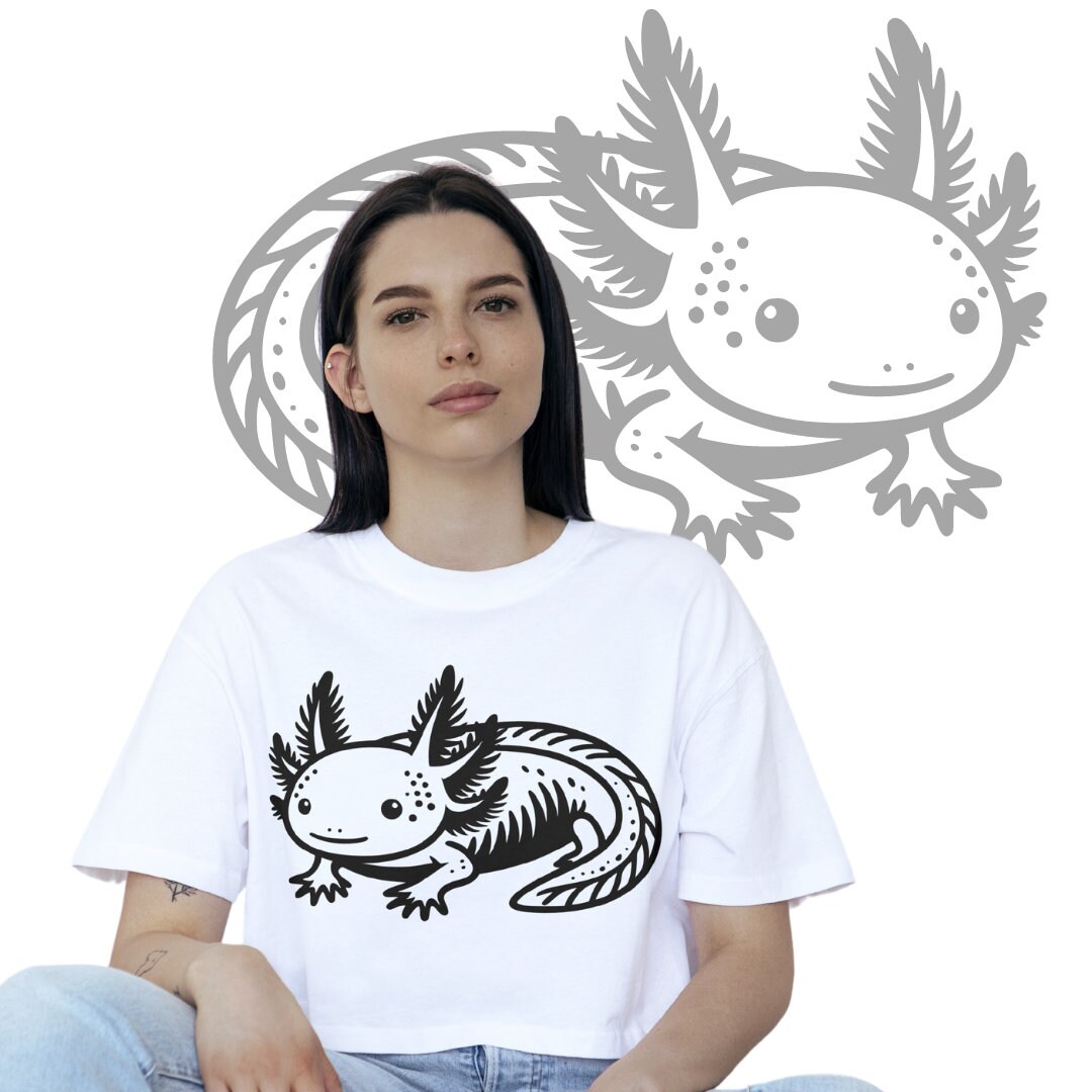 Axolotl SVG Amphibian Neoteny Aquaristics Water Salamander - Etsy