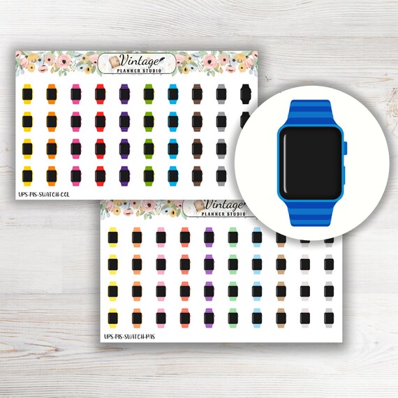 Paper Erin Condren Functional Planner Stickers Kikki-K Pastel Colour ...