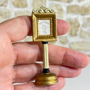 Miniature Metal Standing Sign - Etsy