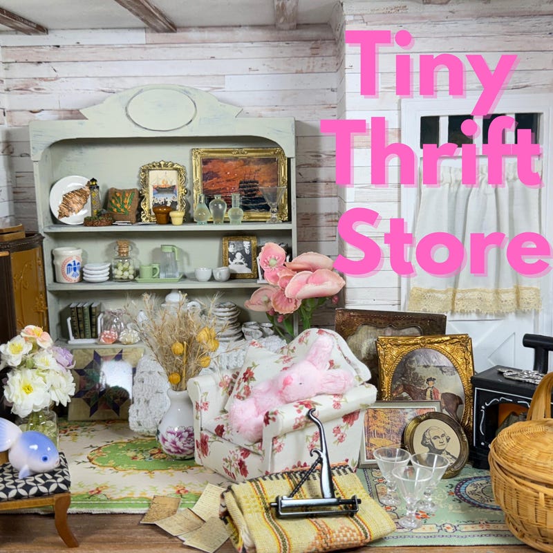 Thrift Store Art - Etsy