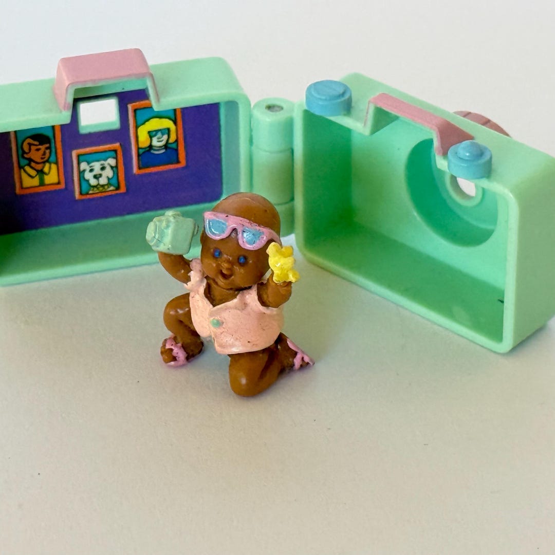 Vintage 1994 Bluebird Polly Pocket Tiny World Camera Compact – Baby ...