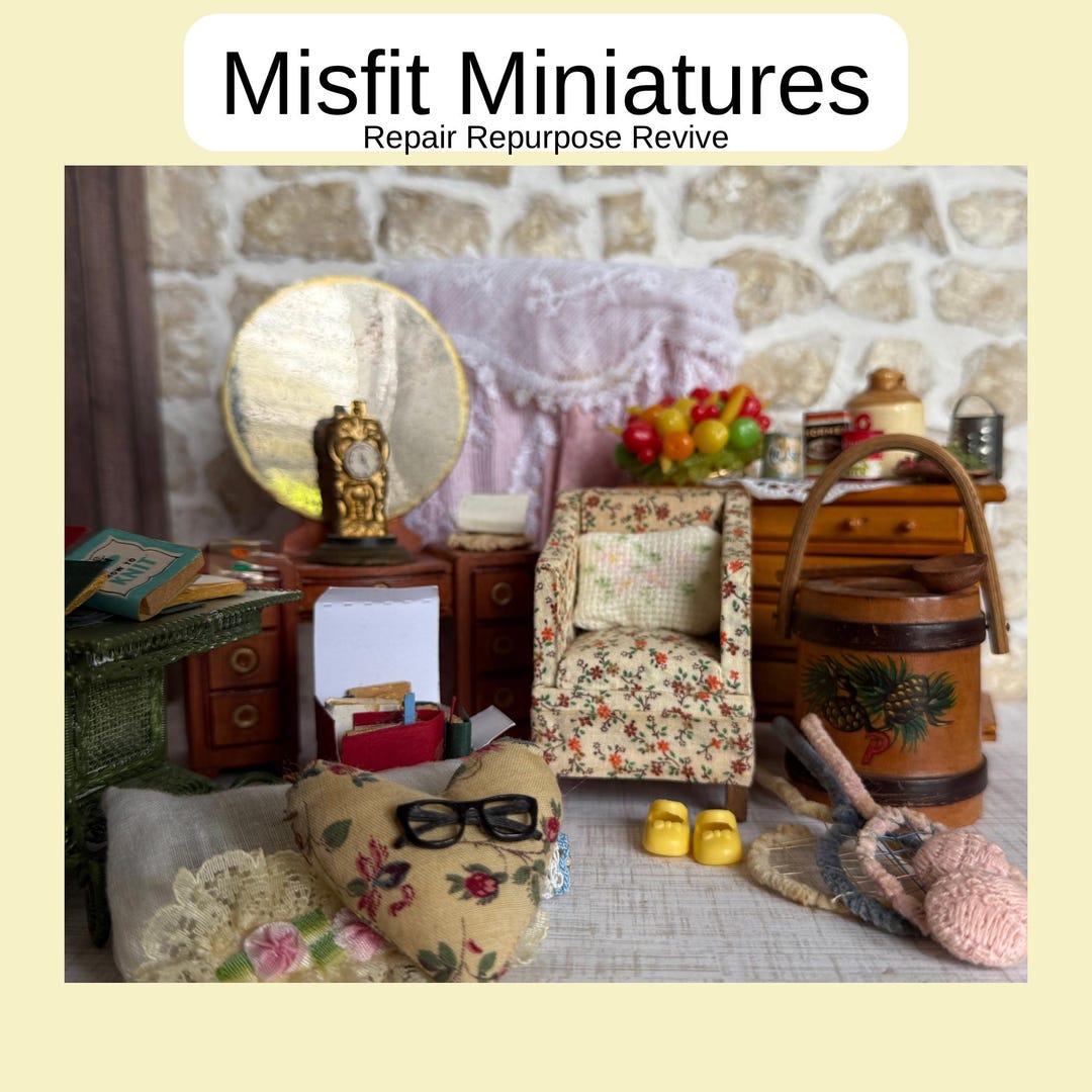 Misfit Dollhouse Miniatures & Materials for Repair, Reuse, and ...