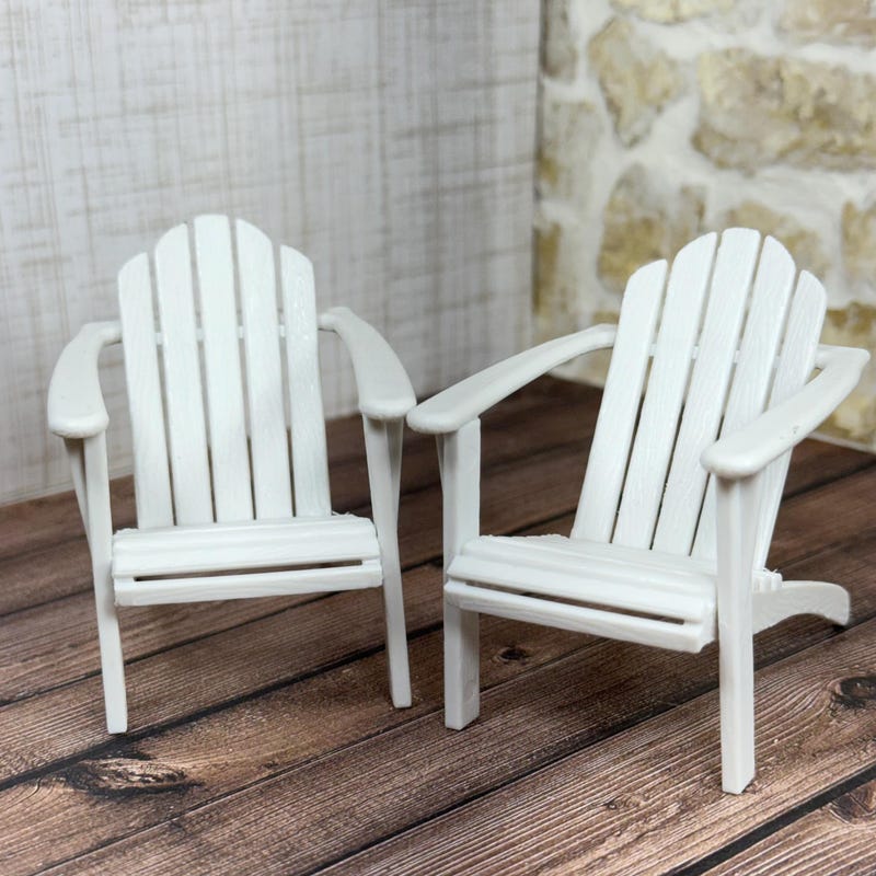 Miniature Adirondack Chairs - Etsy