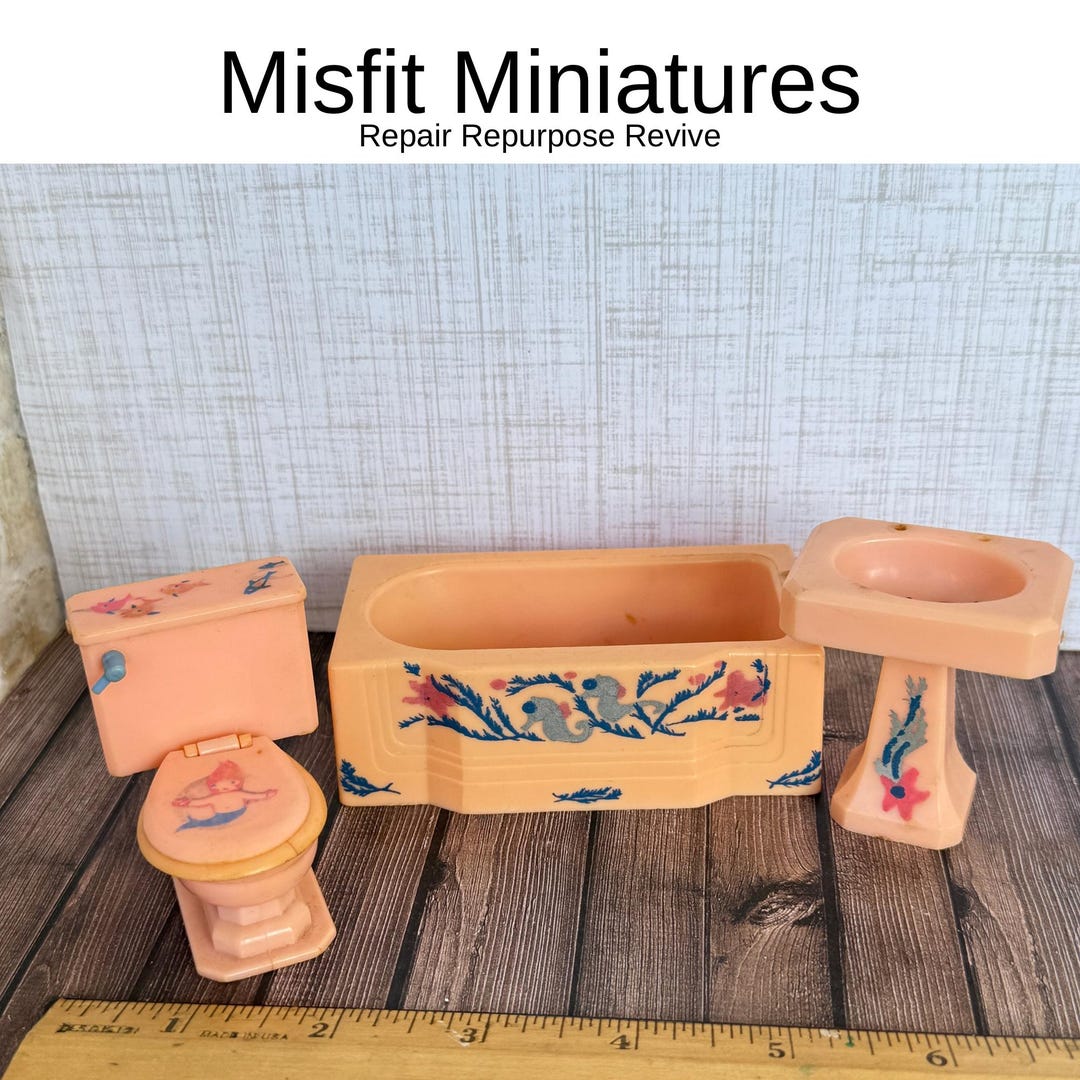 Misfit Dollhouse Miniatures & Materials for Repair, Reuse, and ...