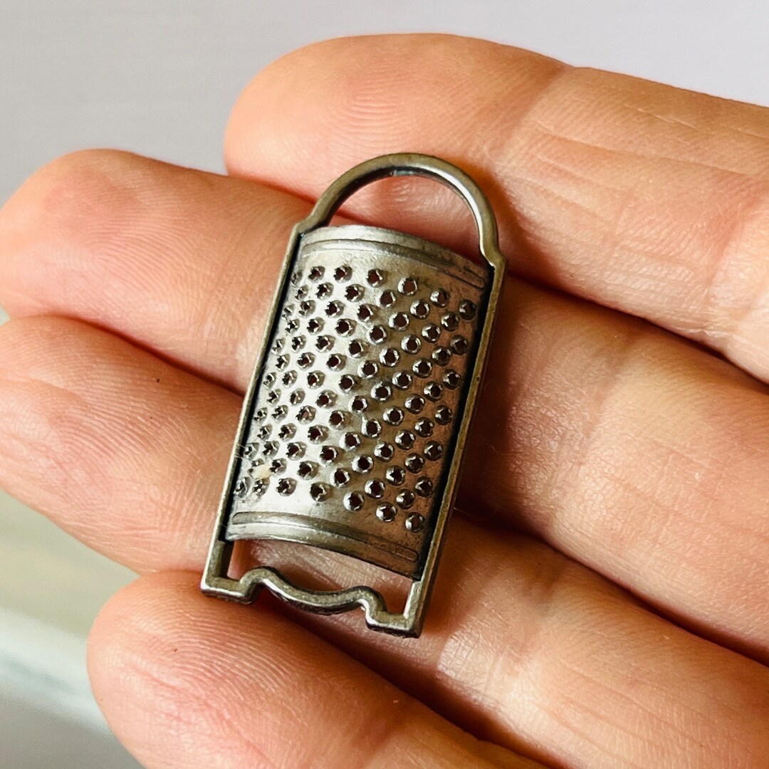 Rare Bodo Hennig Dollhouse Grater, Metal German Doll House Miniature 1: ...