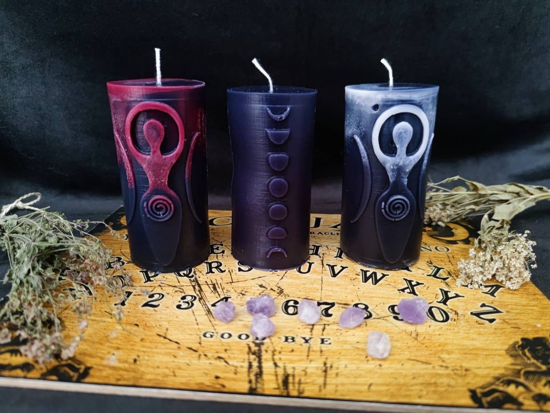 Ritual Candle/ Goddess Candle / Goddess Candle /fertility Goddess ...