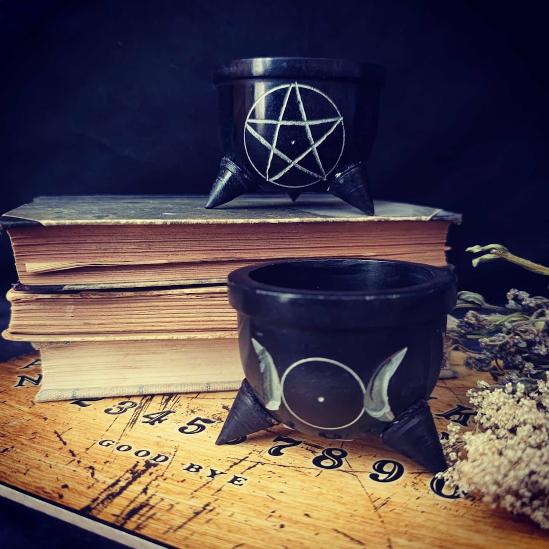 Incense Burner Soapstone / Incense Bowl / Incense Burner / Witch ...