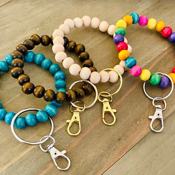 Beaded Keychain - Etsy