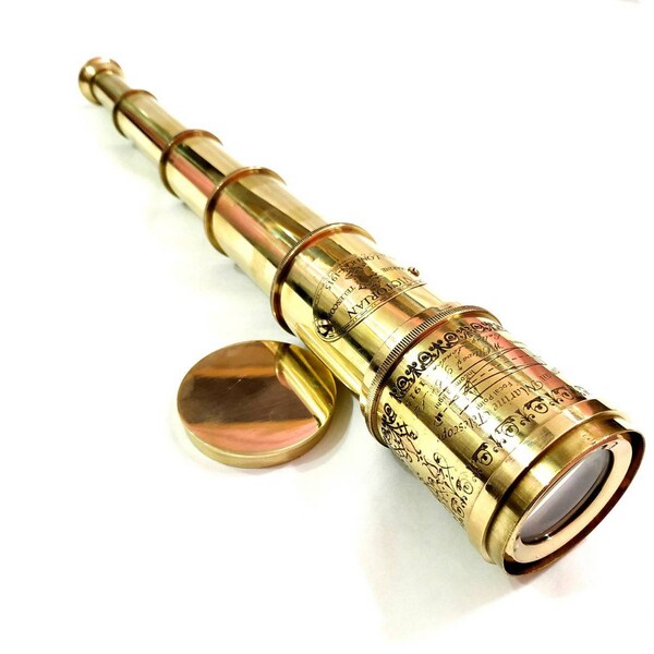 Brass Spyglass - Etsy