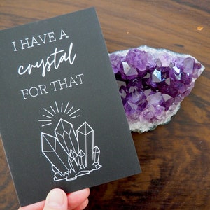 Crystal Postcard Greeting Card Art Print Gift Card - Etsy