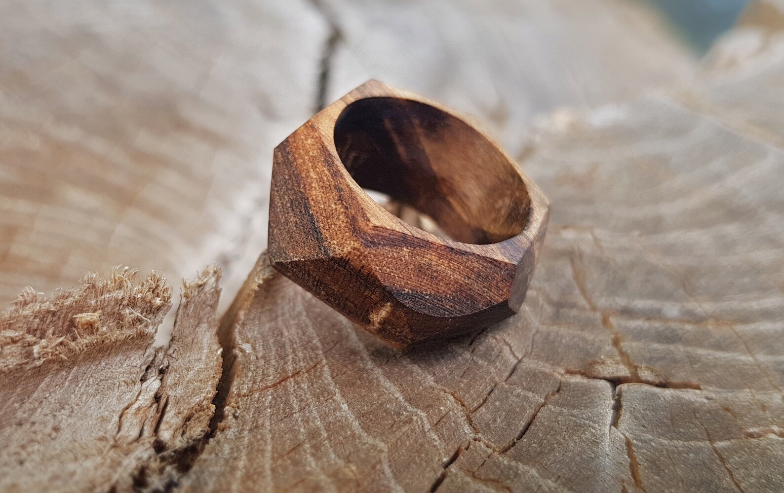 Wood Unique Ring Nature Ring Wood Jewelry Groomsman Gift - Etsy