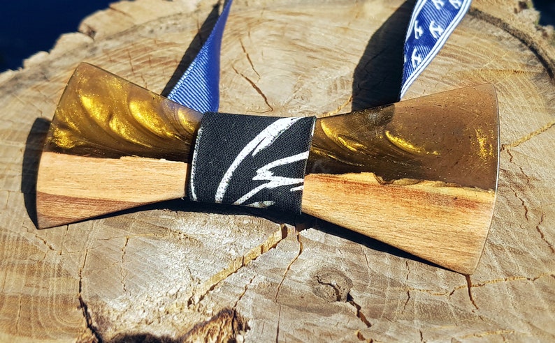 Wood Resin Bow Tie Boyfriend Gift Groomsmen Bow Tie Bow | Etsy