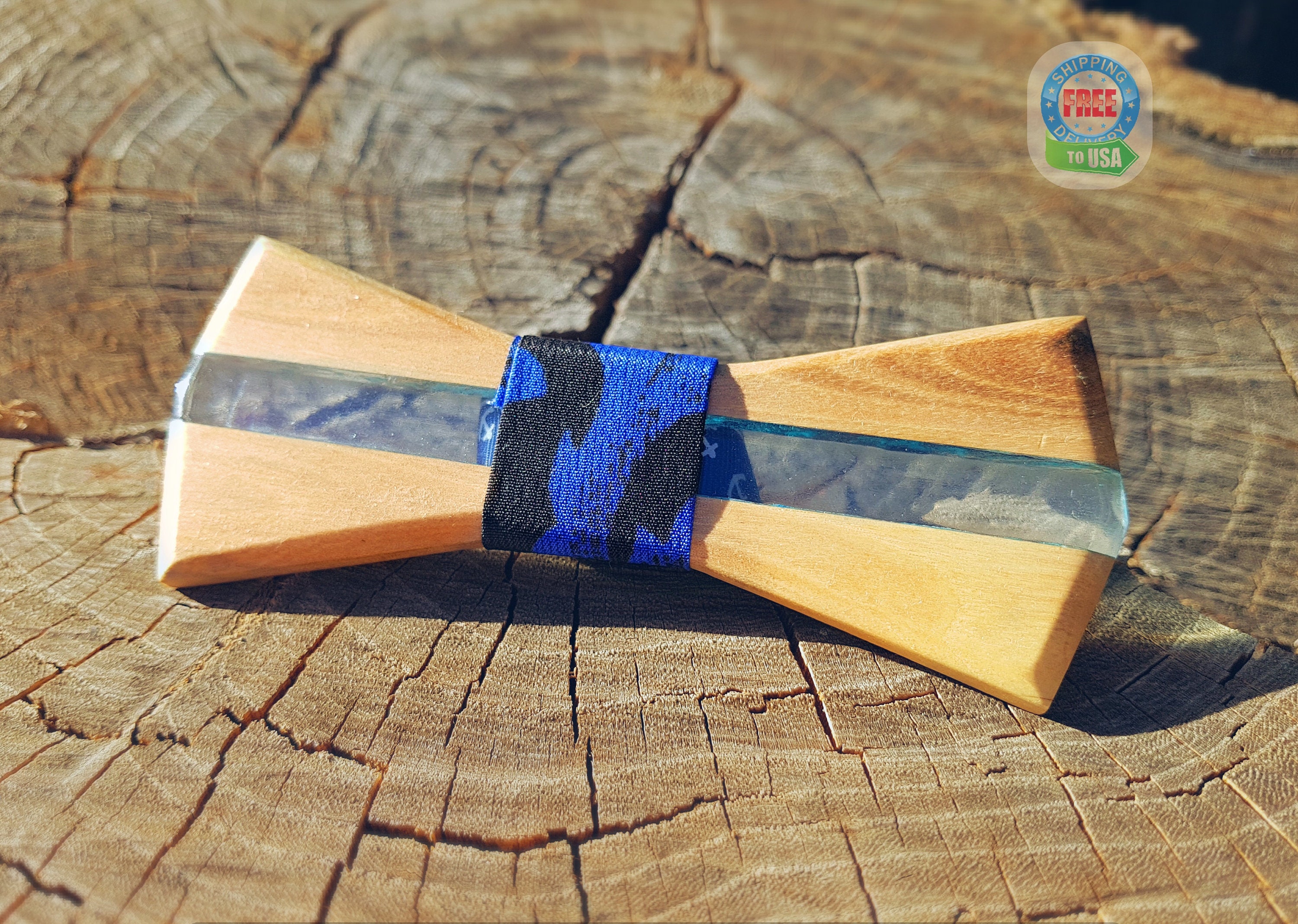 Wood Resin Bow Tie, Boyfriend Gift, Groomsmen Bow Tie, Bow Tie, Bowties ...