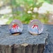 Pair of Resin Volcano Plugs Wood Plugs Plugs and Tunnels - Etsy