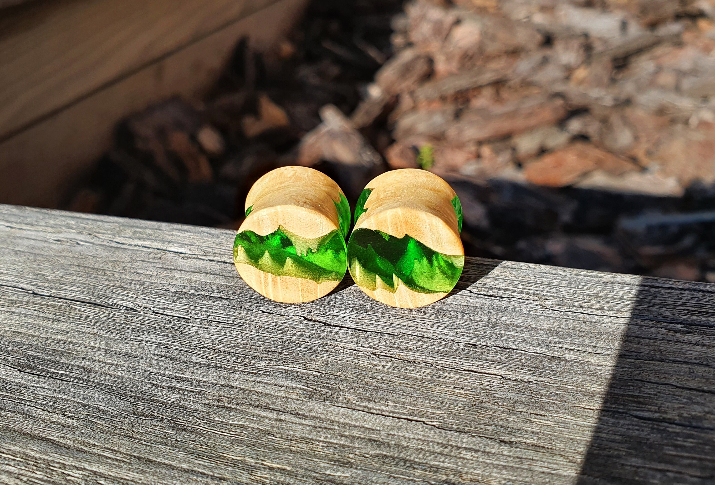 Pair of unique natural plugs gauges 00 plugs and tunnels 00 | Etsy