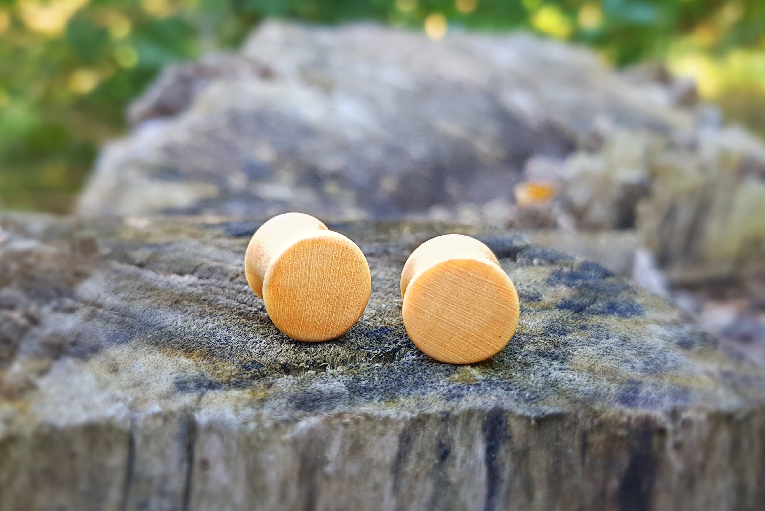 Pair of Wood Plugs, 0g Plugs, Plugs and Tunnels, 00 Gauges, Wood Gauges ...