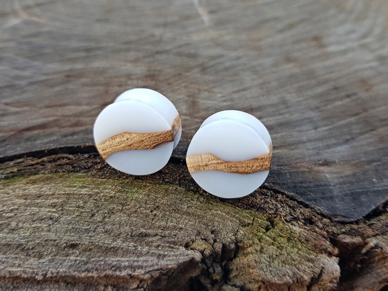 Wood Plugs Wood Gauges Plugs and Tunnels Resin Plugs Ear | Etsy