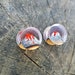 Pair of Resin Volcano Plugs Wood Plugs Plugs and Tunnels - Etsy