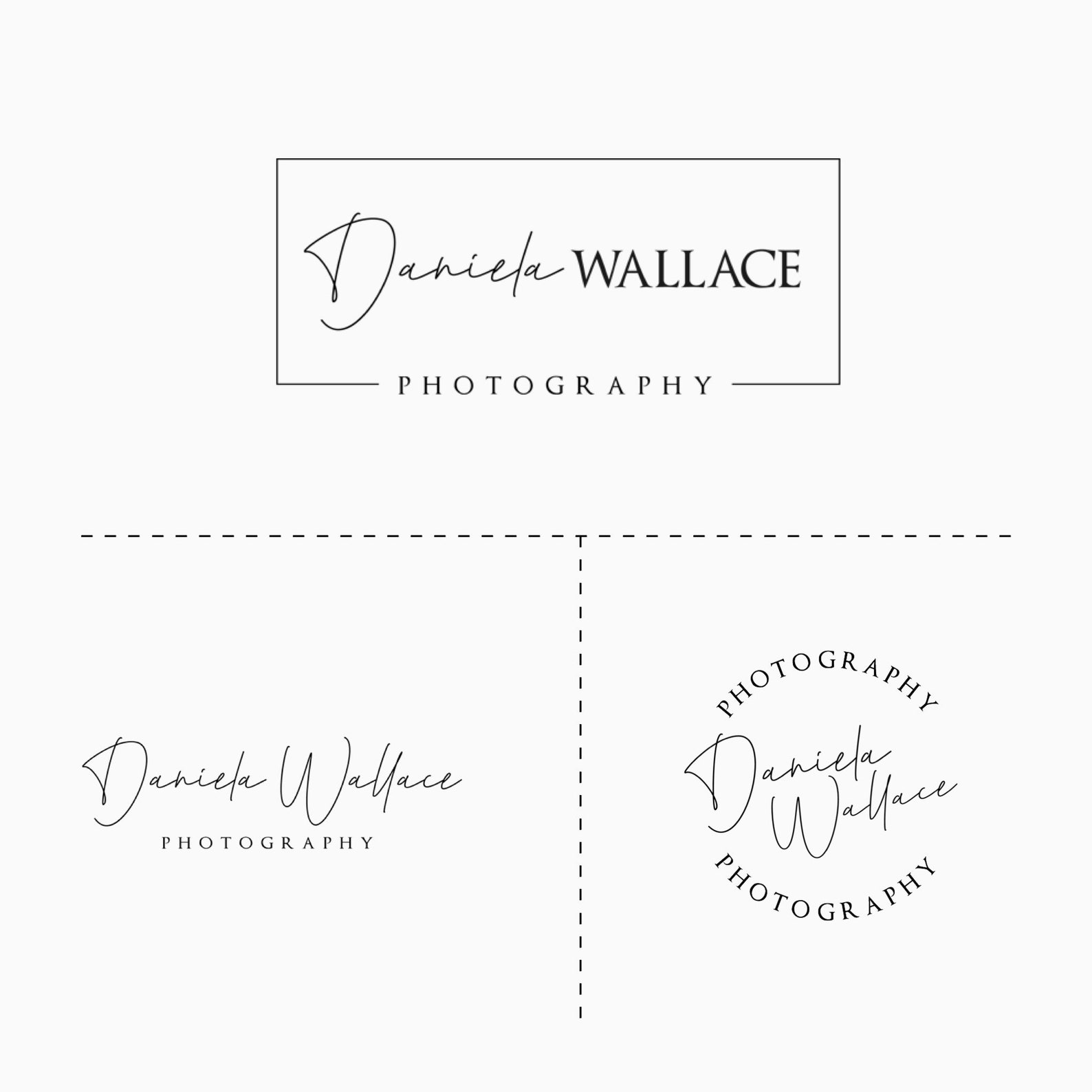 Premade Logo Design Photography Logo Watermark Dainty Logo | Etsy