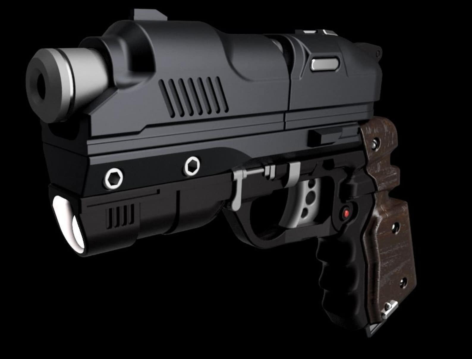 3D STL DOOM 3 Pistol - Etsy Israel
