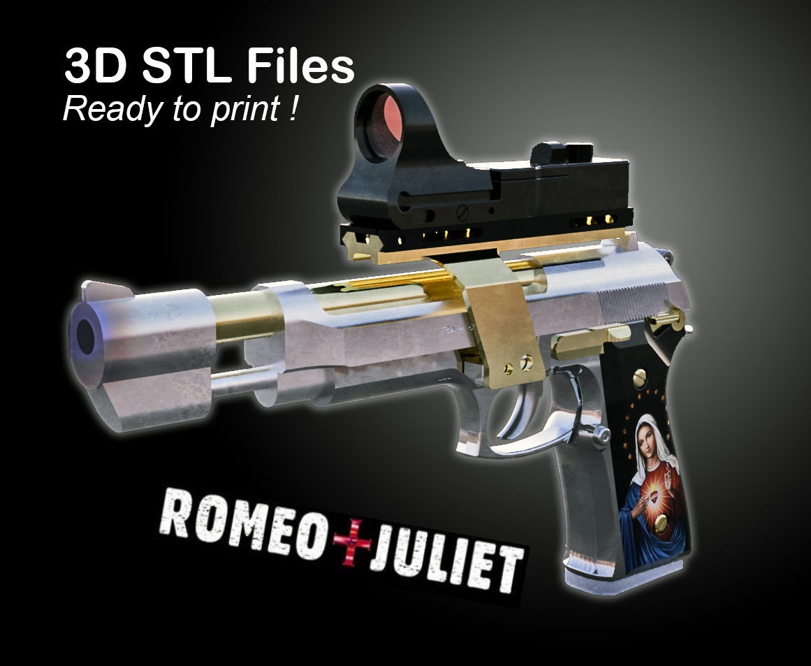 Romeo And Juliet Dagger Gun