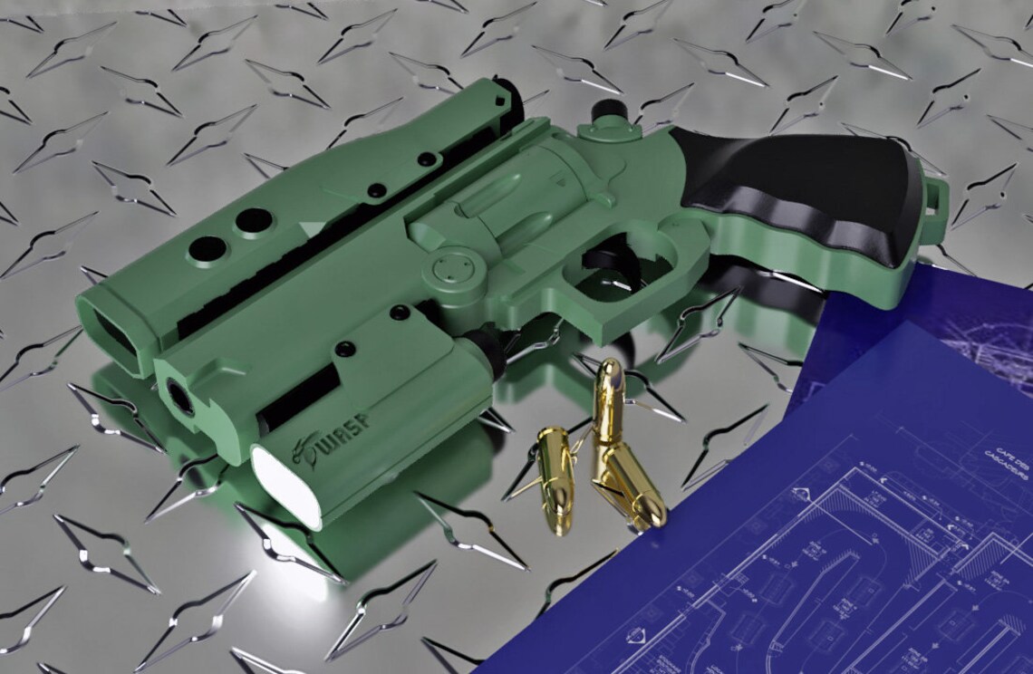 3D STL Avatar's wasp Pistol Replica Gun V2 - Etsy