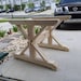DIY Trestle Table Base. - Etsy