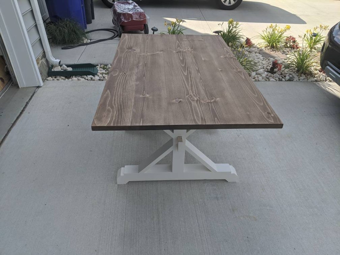 DIY Trestle Table Base. - Etsy
