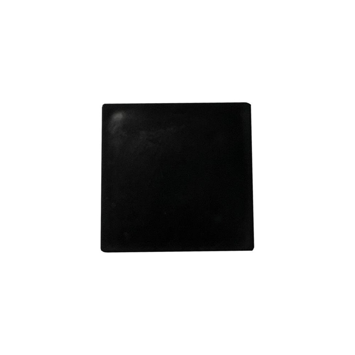Black Square Furniture Legs, Height 10 Cm, With Mounting Plate, Set of ...