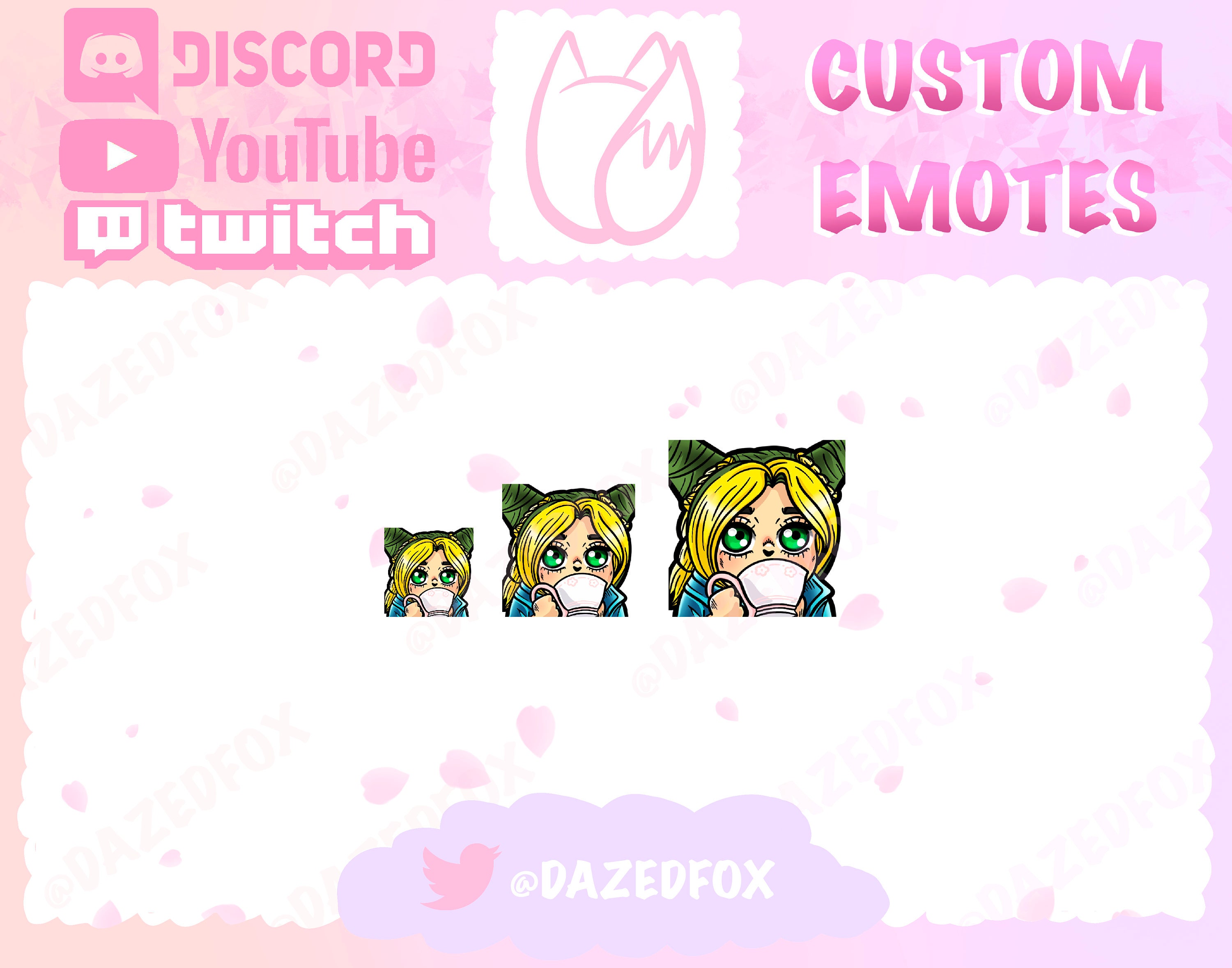 Jolyne Sippy Emote - Etsy