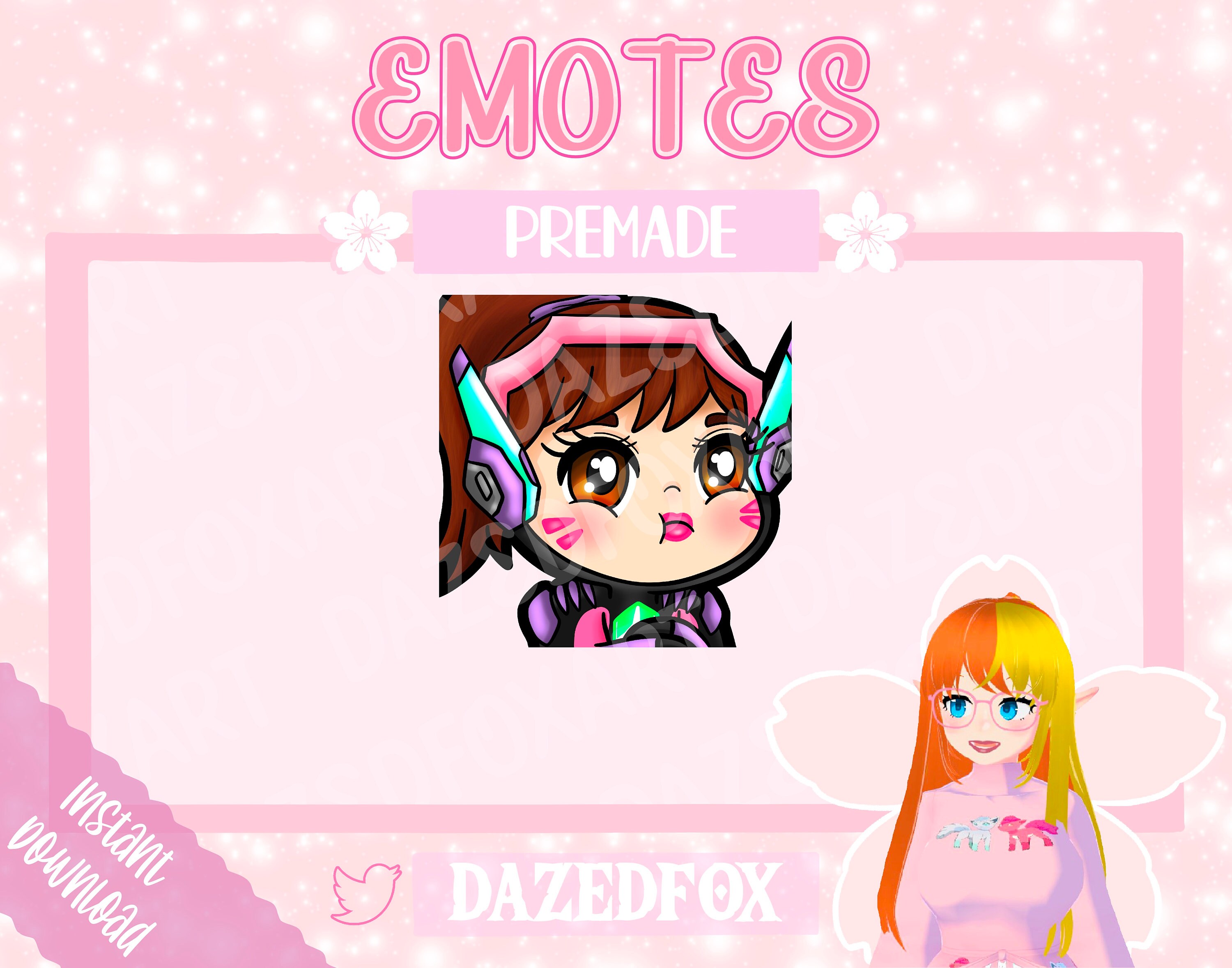 Pouty Tank Emote - Etsy