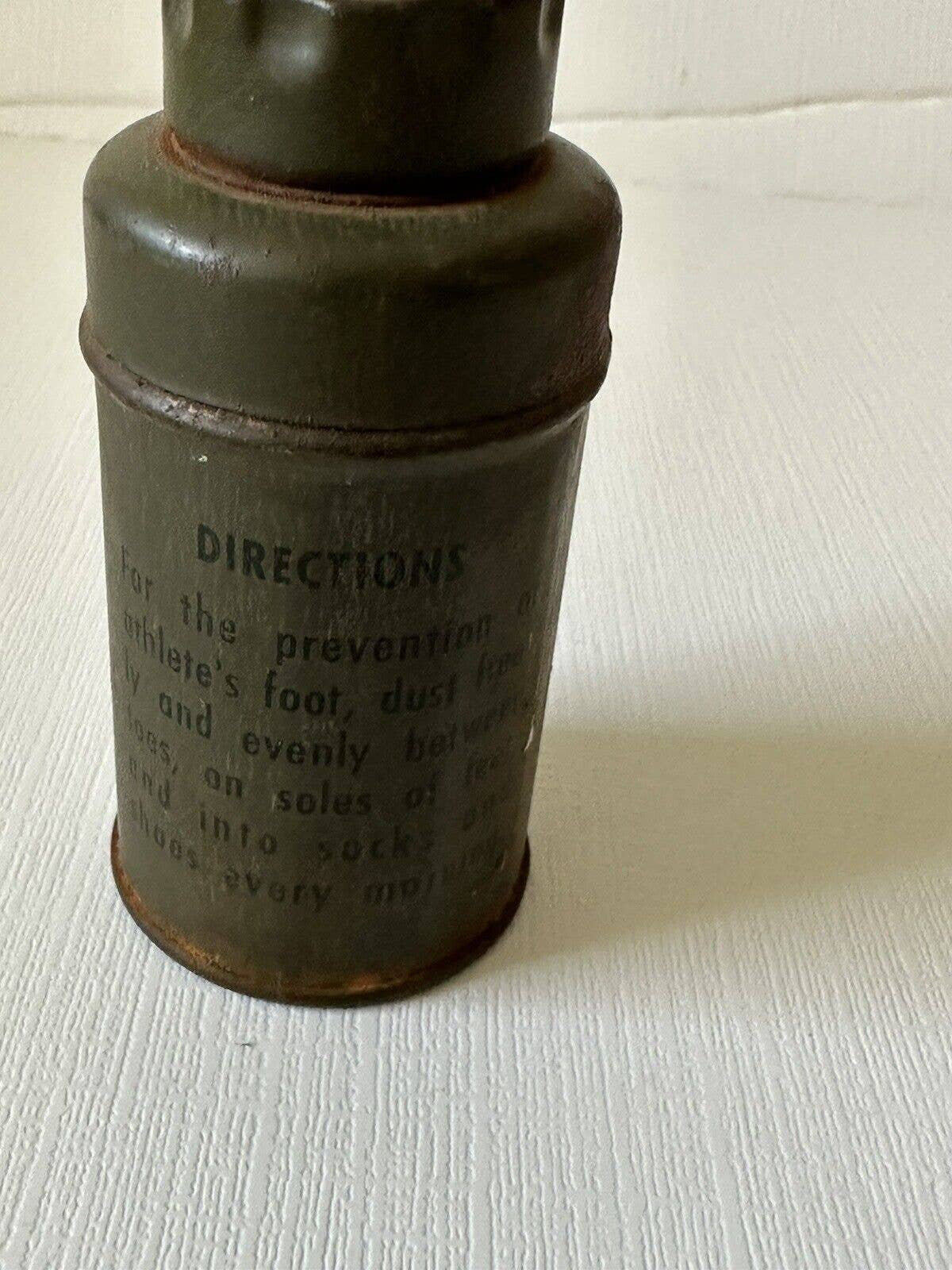 Original U.S. Army Can of GI foot Powder Desenex - Etsy