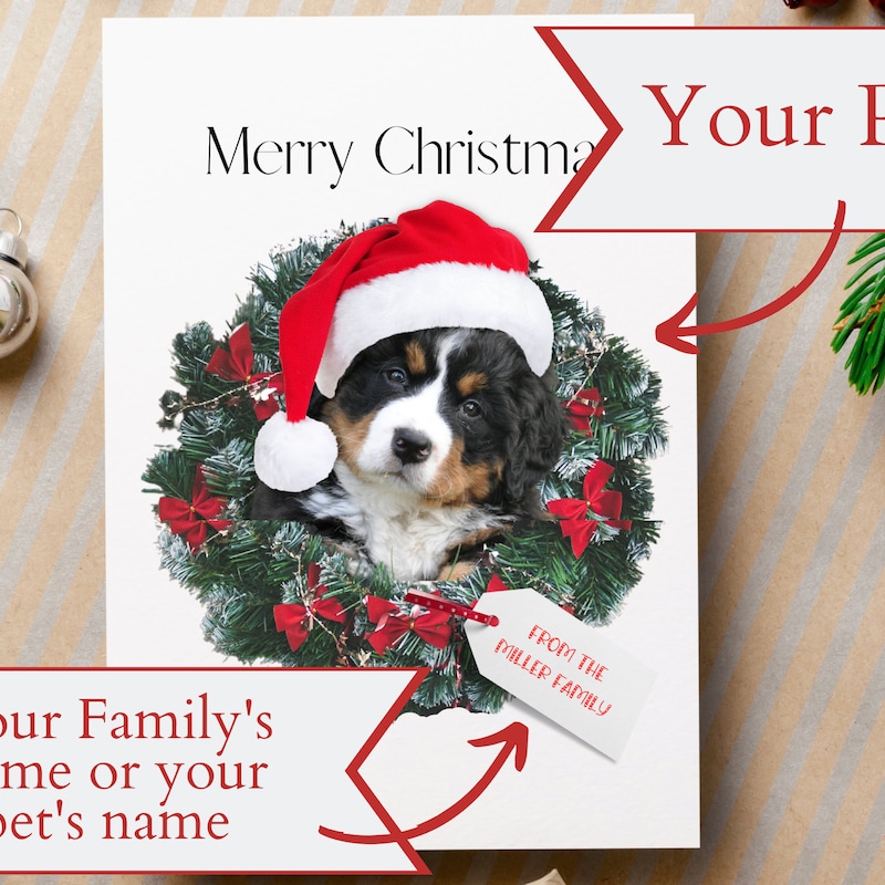 Dog Christmas Cards - Etsy