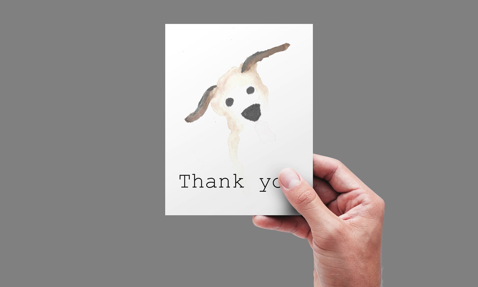 Thank You Notes With Dogs Blank Note Cards Dog Greeting | Etsy