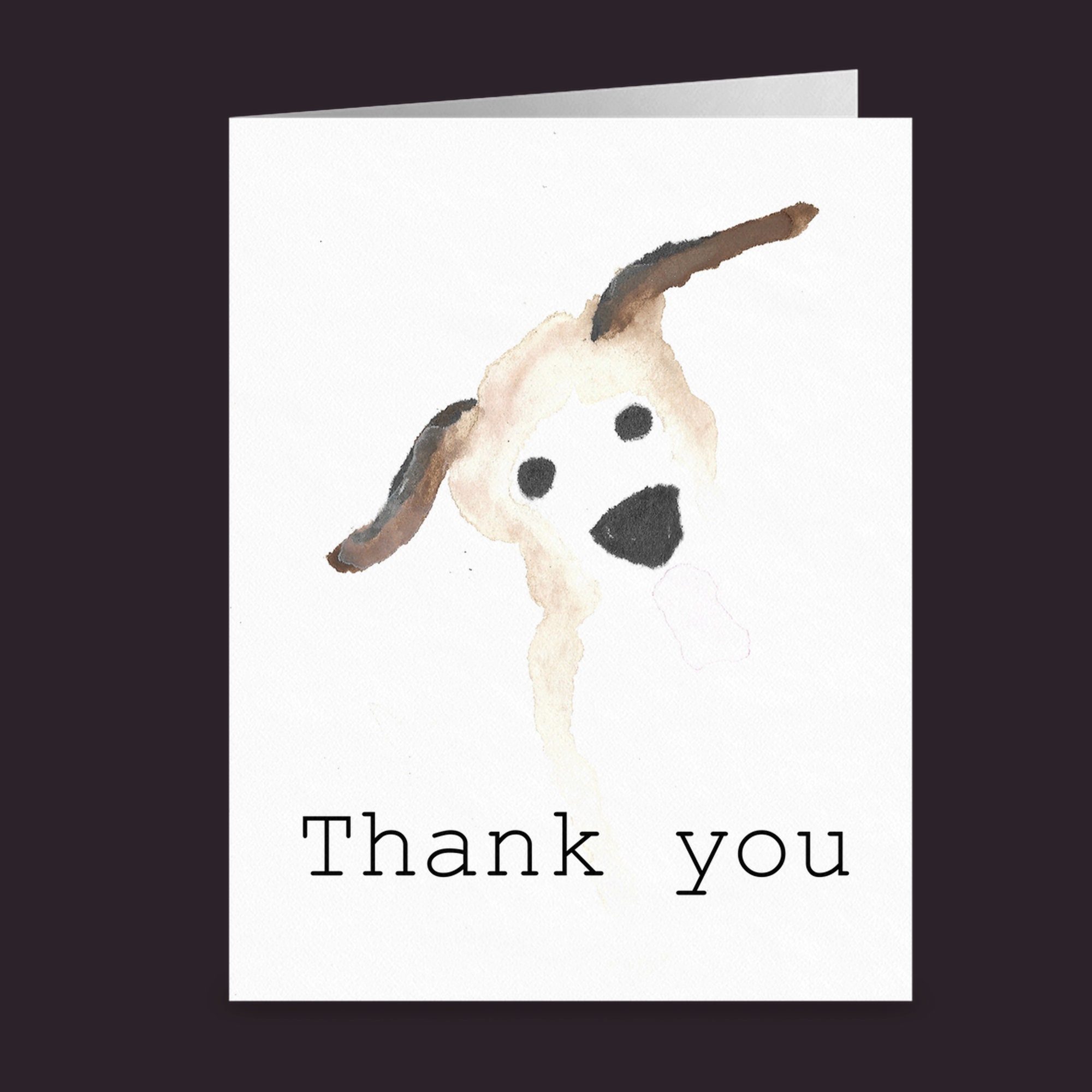 Thank You Notes With Dogs Blank Note Cards Dog Greeting - Etsy