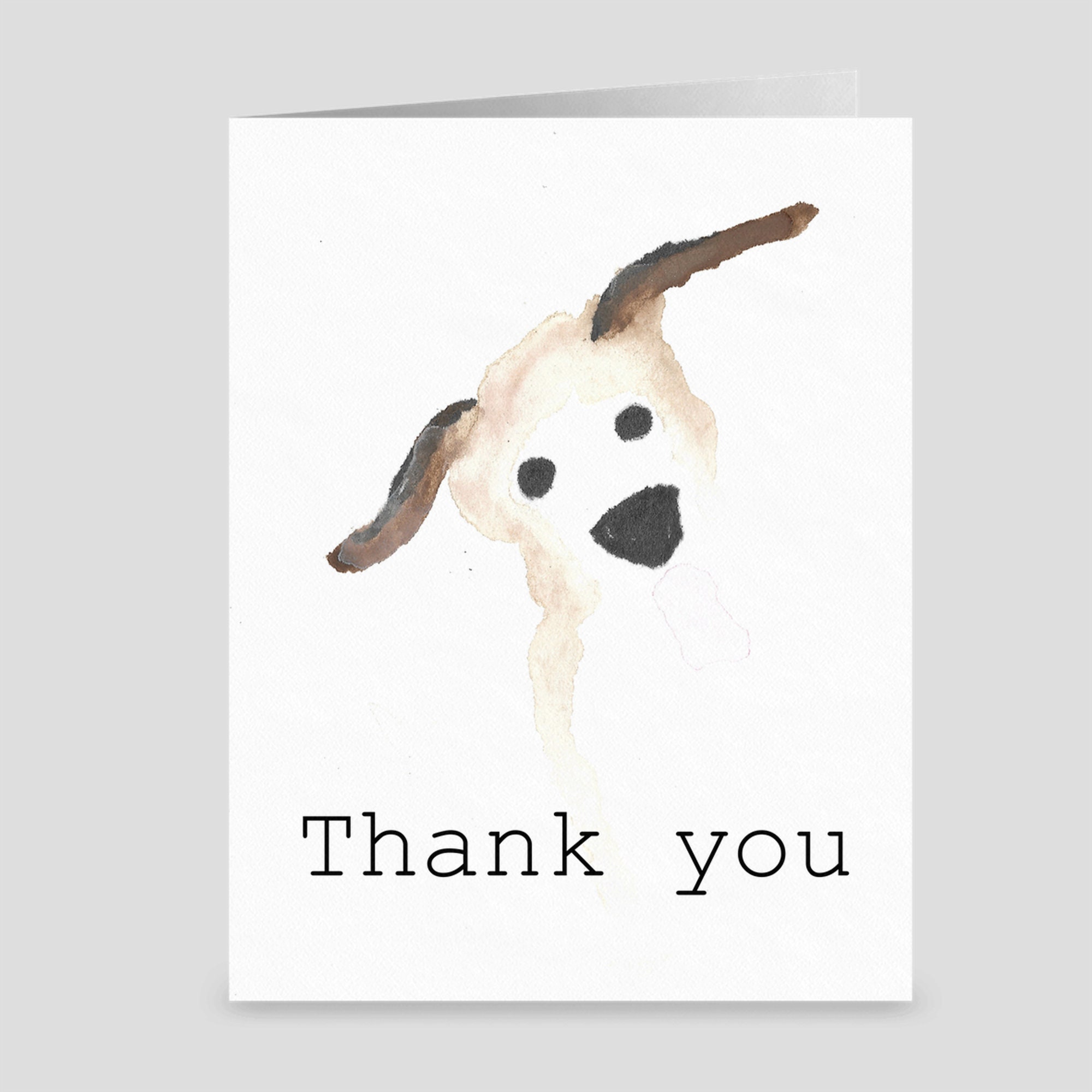 Thank You Notes With Dogs Blank Note Cards Dog Greeting - Etsy