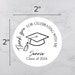 Custom Graduation Sticker, Grad Party Decor, Thank You, Class of 2024 ...