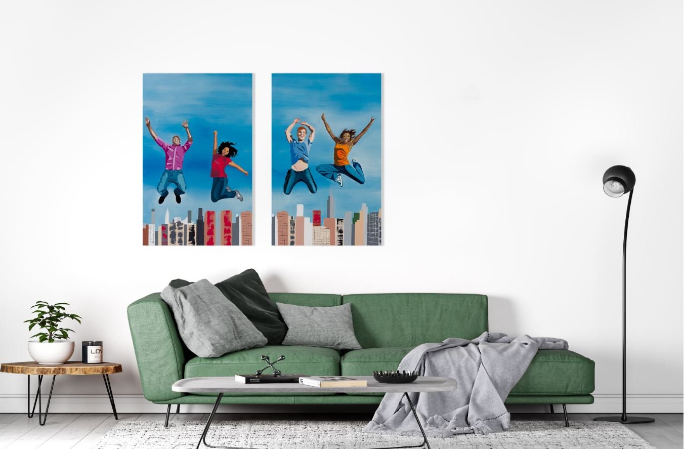 Colorful Wall Art Set Painting Print Set Pop Art Print New | Etsy