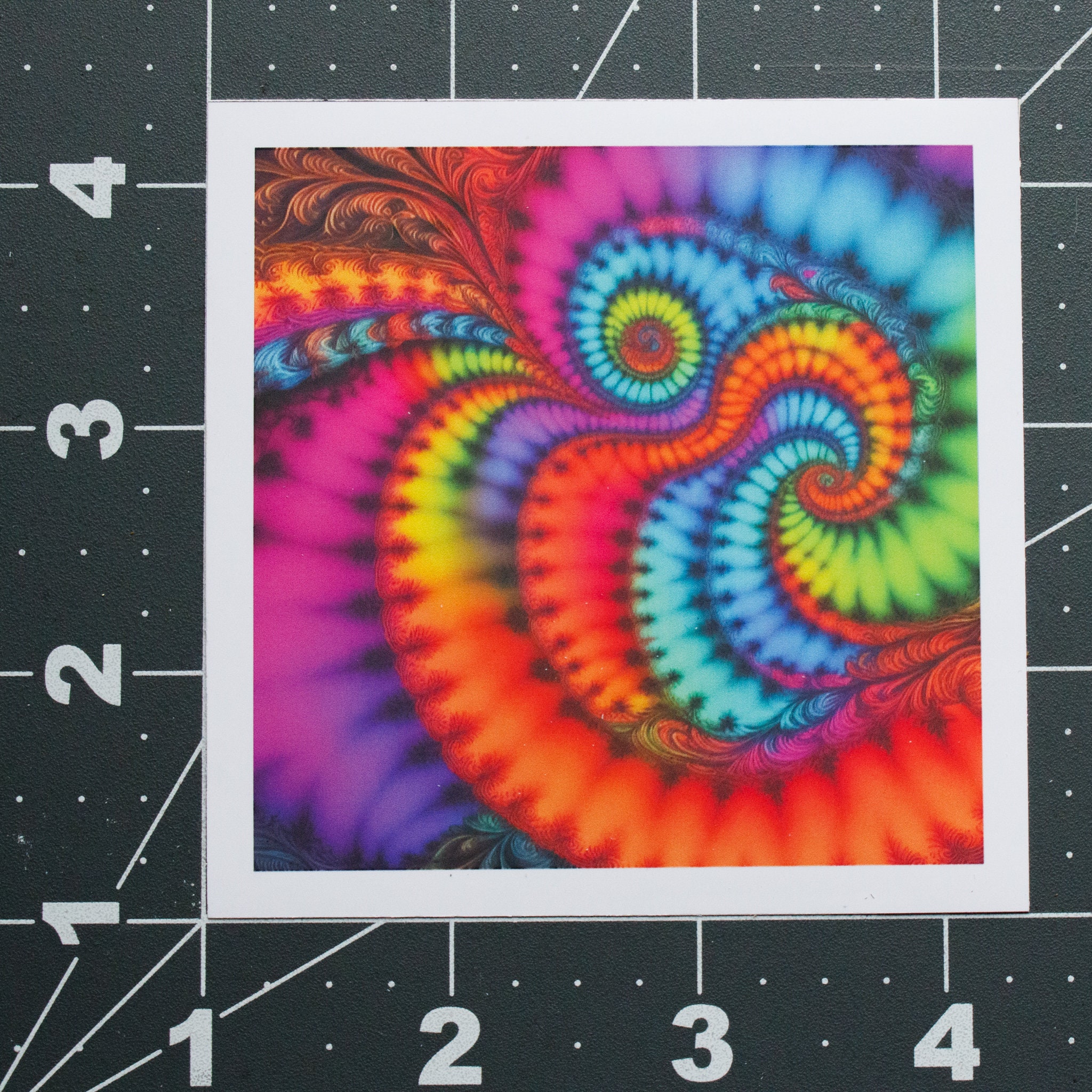 4 Square Fractal Sticker Pack SET OF 3 - Etsy