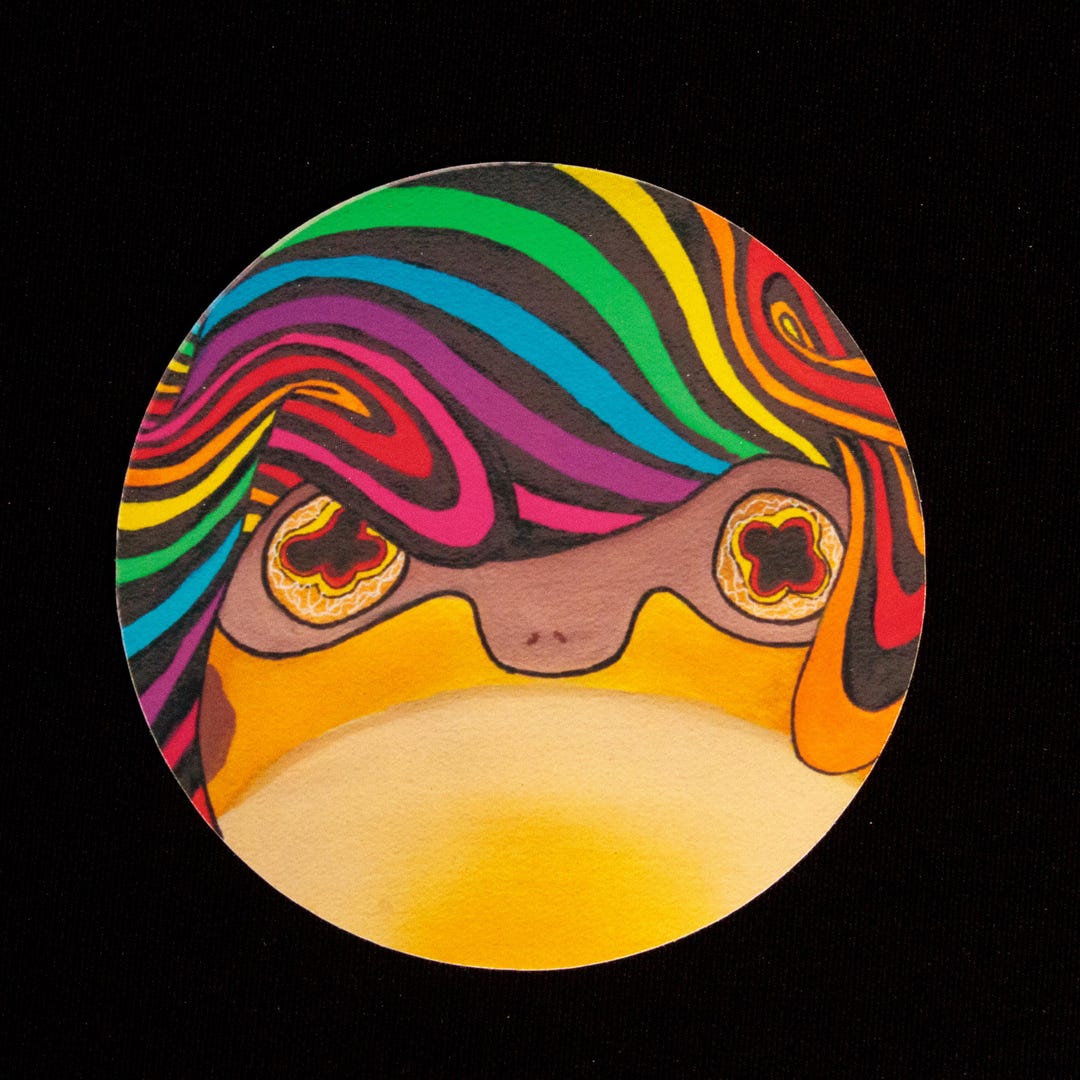 3" "all Hail Hypnotoad" Sticker - Etsy