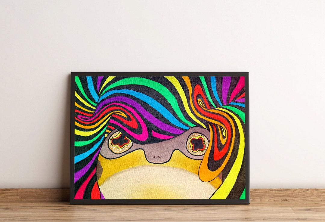 All Hail Hypnotoad (limited Edition Print) - Unframed - Etsy