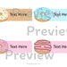 Editable Doughnut Name Tags: Printable Classroom Decor (PDF ...