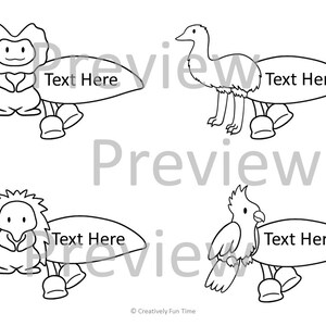 Australian Animal Name Tags: Printable Classroom Decor (digital Product ...