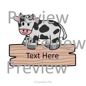 Editable Farm Animal Name Tags: Printable Classroom Decor (digital ...