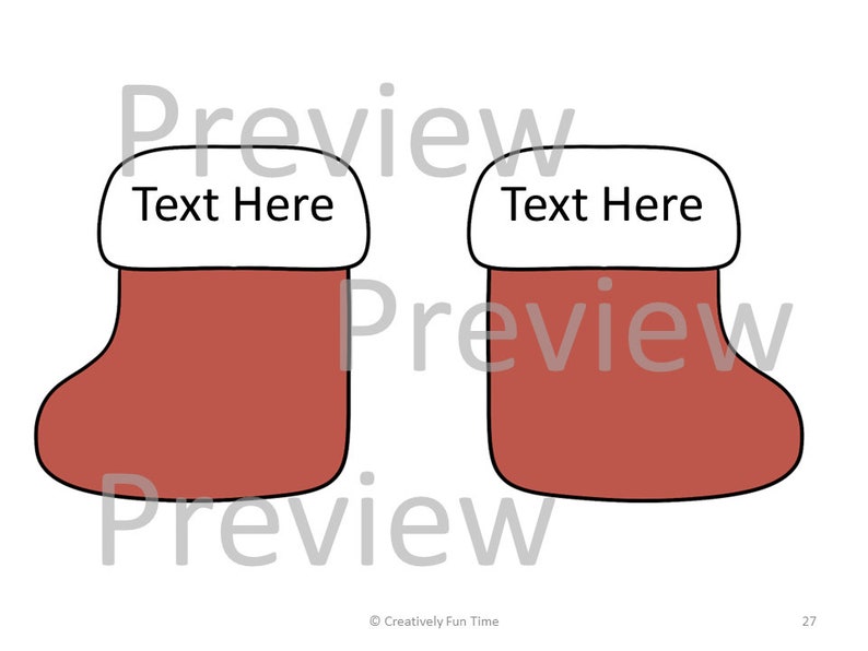 Editable Christmas Stocking Name Tags: Printable Classroom Decor (PDF ...